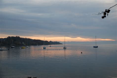 Ammersee Lake Ammer Sunset Free Photo On Pixabay