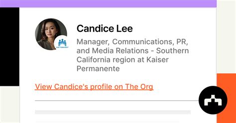 Candice Lee Manager Communications Pr And Media Relations