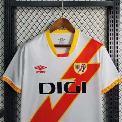 23 24 Rayo Vallecano De Madrid Sad Soccer Jersey Home Jersey Soccer