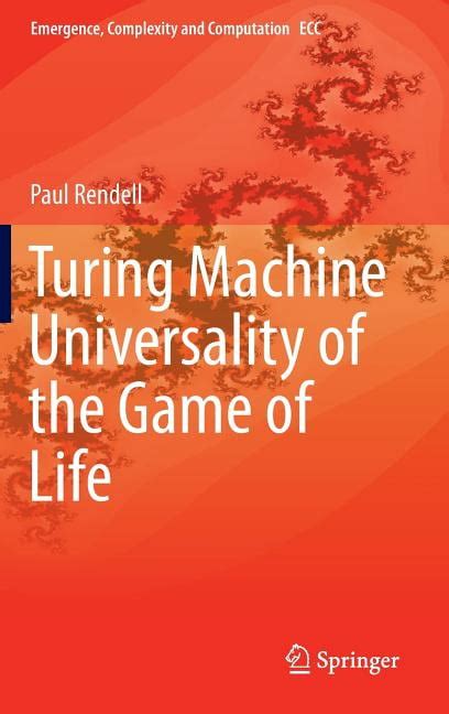Emergence Complexity And Computation Turing Machine Universality Of