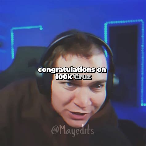Congratulations Cruz Feat Steak Edit Editing Streamer Cruz