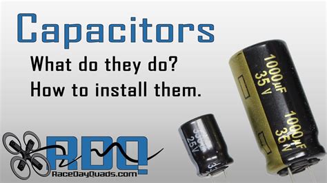 Capacitors For Your Quad What They Do And How To Install Them Youtube
