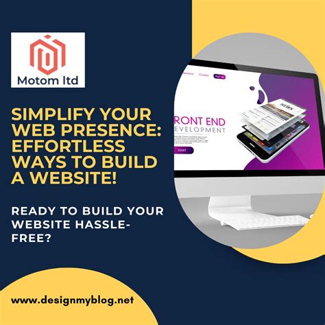 How To Build A Website Easily Motom Ltd Posted On The Topic Linkedin