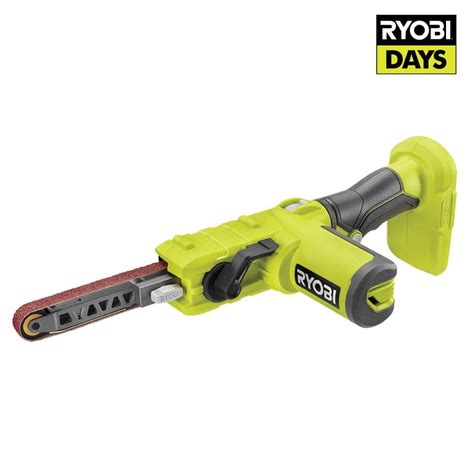Ryobi One 18v Cordless 1 2 In X 18 In Belt Sander Tool Only