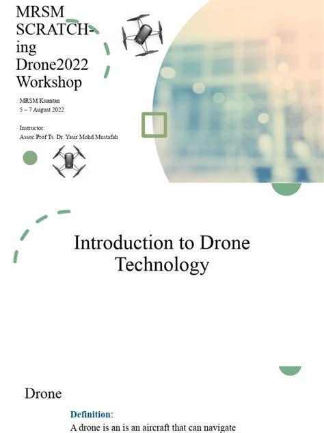 Mrsm Scratch Ing Drone2022 Workshop Introduction Pdf Unmanned