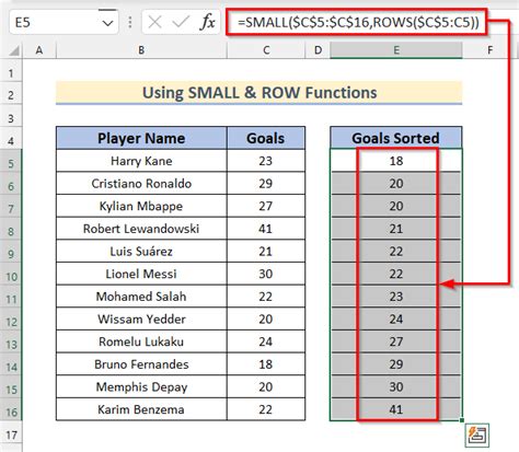 How To Arrange Numbers In Ascending Order With Excel Formula 6 Easy Ways
