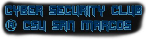 Csusm Cybersecurity Club