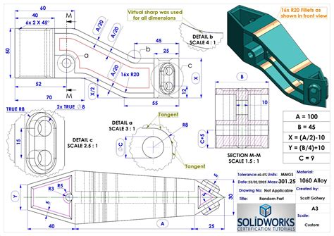 Solidworks Certification Tutorials Tolerance 0 5 In The Cswp Exam