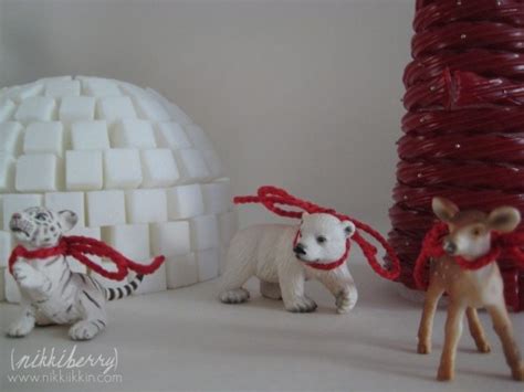 Sugar Cube Igloo Crafts Easy Christmas Decorations Igloo Craft