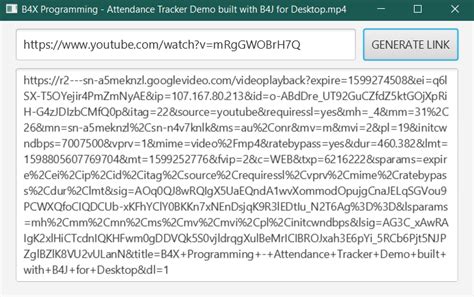 Generateextract Direct Youtube Dl Link B4x Programming Forum