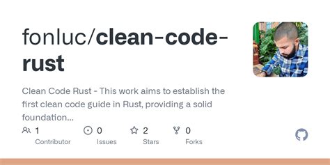 Github Fonlucclean Code Rust Clean Code Rust This Work Aims To