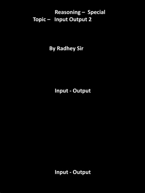 022 Input Output Part 2 Pdf