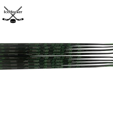 홀 블레이드 아이스 하키 스틱 N 시리즈 넥서스 Adv 슈퍼 라이트 370g 빈 탄소 섬유 하키 스틱 테이프 팀 스포츠