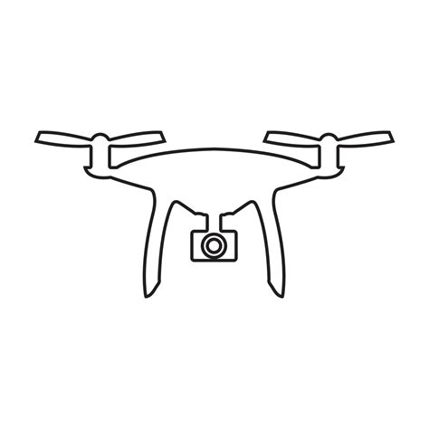 Fpv Drone Icon 12142246 Vector Art At Vecteezy