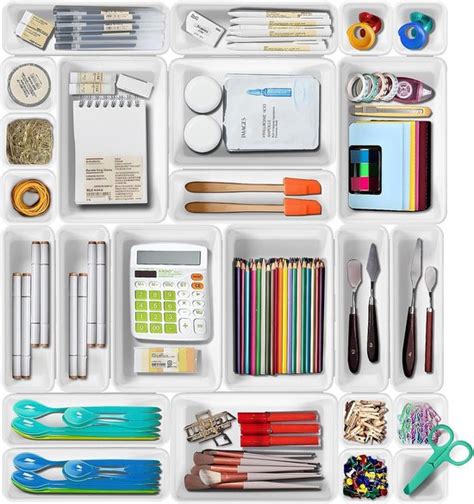 Stuks Opbergsysteem Voor Laden Maten Aparte Lade Organizer Opbergsysteem Bol