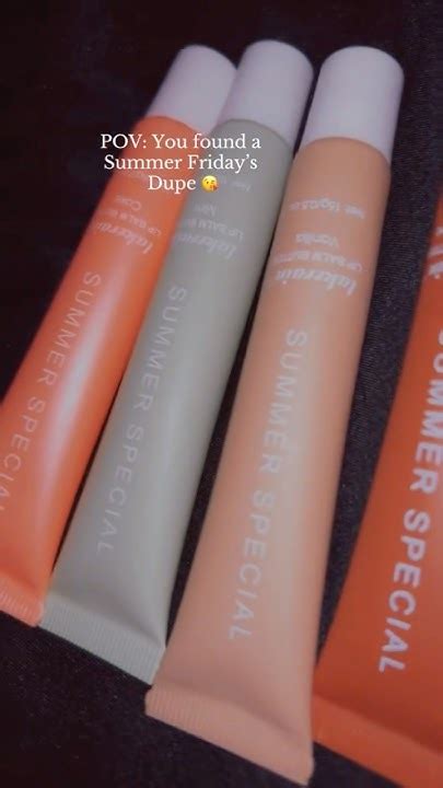 Summer Fridays Dupe ️ Lipbalm Viralshorts Beauty Tiktokshop