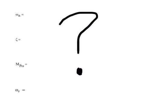 Solved Given The Above Closed Loop Transfer Function For A