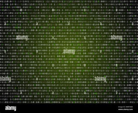 binary computer code repeating vector background illustration stock
