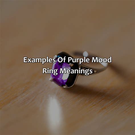 What Does Purple Mean On The Mood Ring At Callum Winter Irving Blog