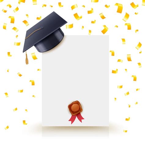 Plantilla De Graduación De Secundaria Rellenable Plantillas De