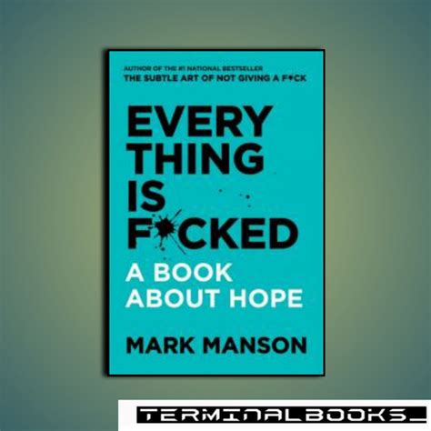 Jual Buku Every Thing Is Fuked Shopee Indonesia