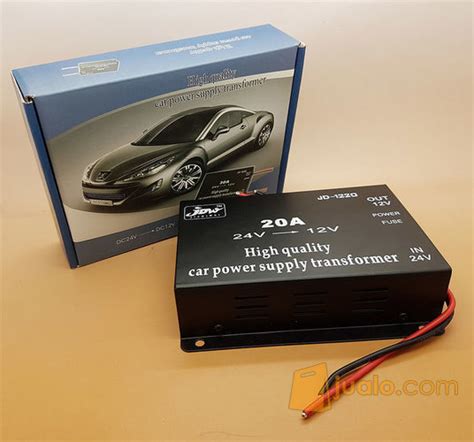 Jd1220 Dc 24v To 12v 20a Car Power Supply Converter Penurun Tegangan Di Kota Jakarta Barat