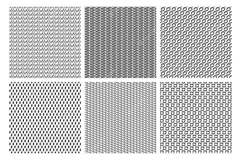 Premium Vector Set Of Monochrome Black And White Pattern Texture