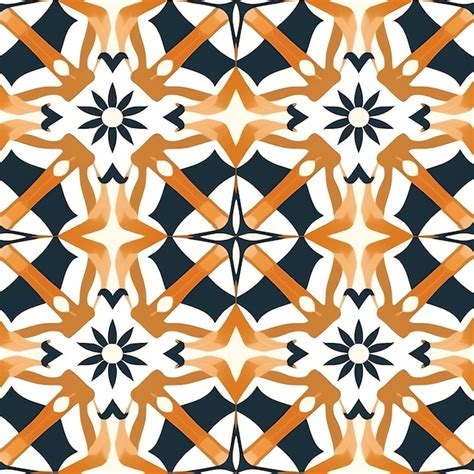 Premium Ai Image Abstract Geometic Arabic Pattern Design