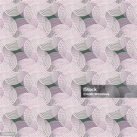 3d 효과레이어드 물결 모양의 기하학적 꽃 모양으로 만들어진 현대 추상 벡터 패턴 녹색에 대한 스톡 벡터 아트 및 기타 이미지 녹색 질감 커튼 Istock