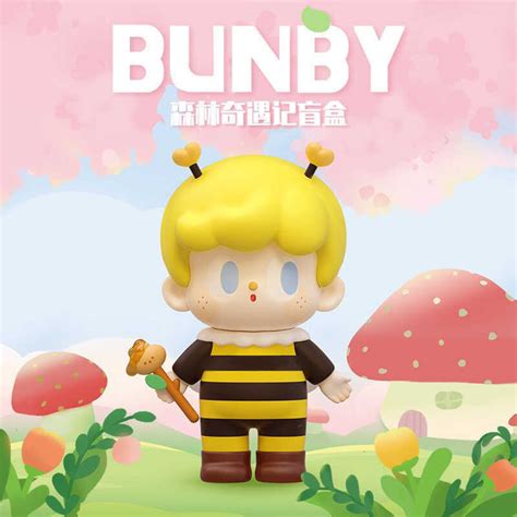 Authentic Bunby Forest Adventure Series Blind Box Trendy Play Hands Cute Peripheral Decoration