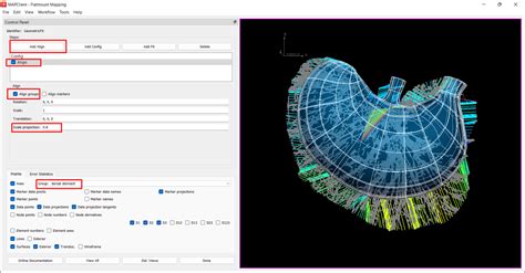 Scaffold Mapping Tools Mapping Image Data From Flat Preparation
