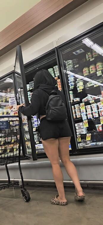 Sexy Fit Latina With Ass Cheeks Hanging Out Short Shorts And Volleyball