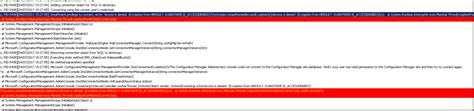 sccm current branch remote console connectivity issues insufficient privilege to connect error