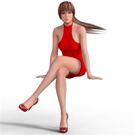 4k Render Fnf Girlfriend Cosplay 1 Kasumi By Perfectdark023 On