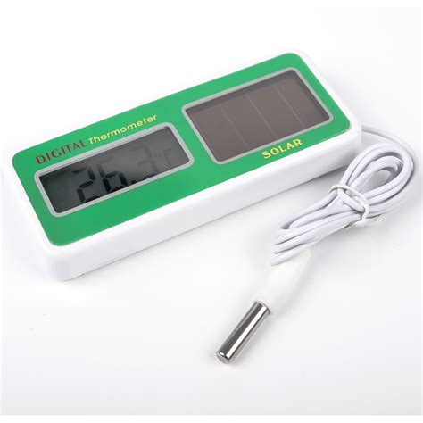 Digital Solar Thermometer Shuanghe Electron