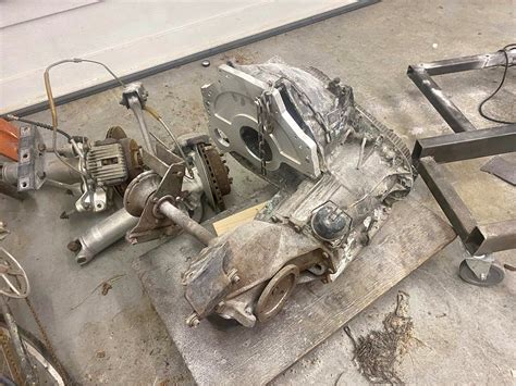 Th425 Transaxle With Adapter To Small Block Ford Car Engines And Engine