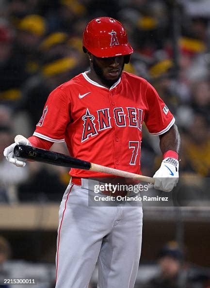 Tim Anderson Of The Los Angeles Angels Bats During The Fifth Inning