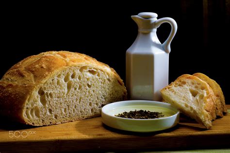 Sliced Bread With Dipping Oil By Kevin Cable 500px