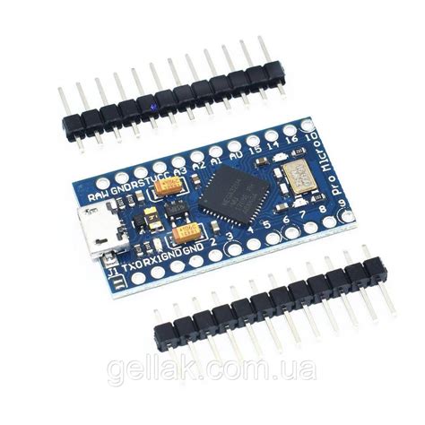Arduino Pro Micro Atmega32u4 Mu Охолоджувальна ппта на основі Atmega32u4 Mu з Microusb розємом