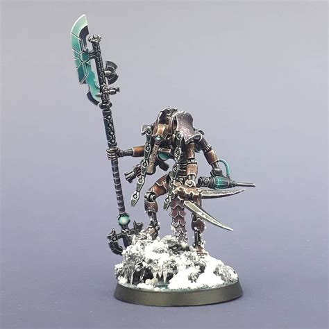 Kitbash Cryptek All Finished Up Might Run Him As A Technomancer Or Whatever Seems Fun R