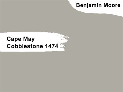 Benjamin Moore Cape May Cobblestone 1474 Benjamin Moore Exterior