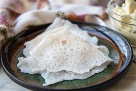 Neer Dosa Recipe Mangalorean Neer Dosa Recipe Coconut Crepe Recipe