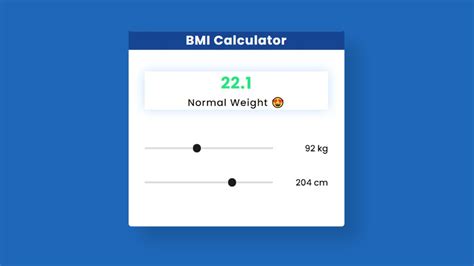 Simple BMI Calculator Using JavaScript JavaScript BMI Calculator