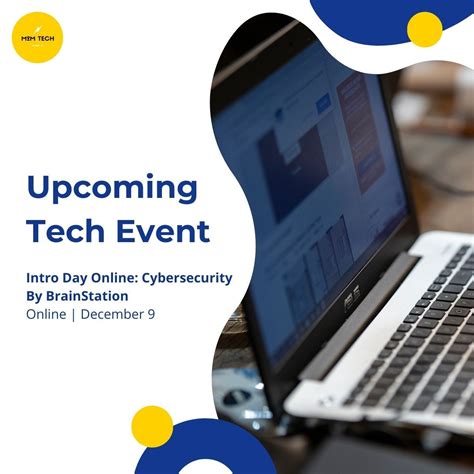 Join Brainstations Cybersecurity Intro Day M2m Tech Posted On The