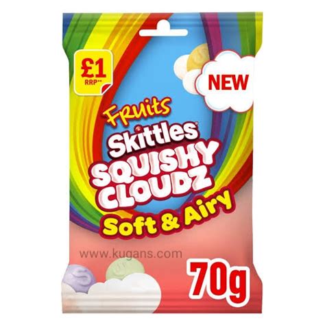 Skittles Squishy Cloudz 70gm