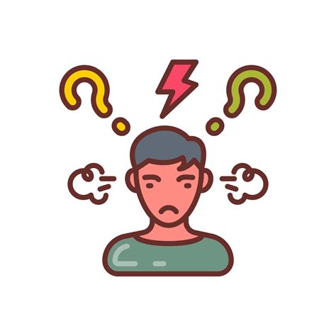Confusion Icon In Vector Illustration 27277088 Vector Art At Vecteezy
