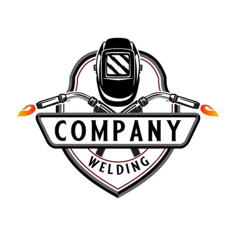 Premium Vector Welding Logo Design Emblem Welding Torch Theme For The Welding Industry