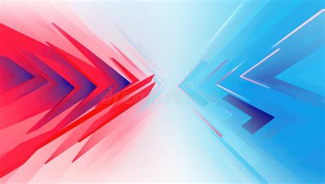 Arrows Pointing Towards Abstract Background Stock Illustration
