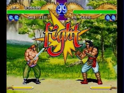 Dark Legend Sega Saturn Playthrough Shi Jin Very Easy Recorded