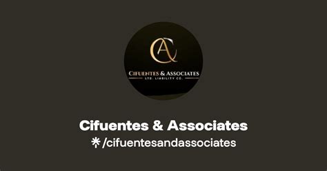 Cifuentes And Associates Twitter Instagram Facebook Linktree